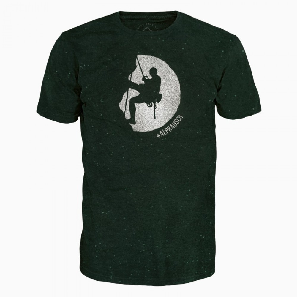 ALPRAUSCH Chlätter-Toni Basic Tee 2020 dark green | Adrenalin ...